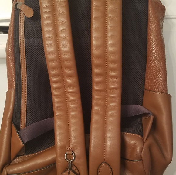 Coach | Bags | Coach Brown Leather Backpack | Poshmark
